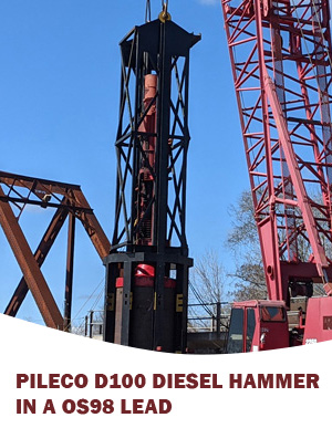 Diesel Hammers, Pileco Inc.