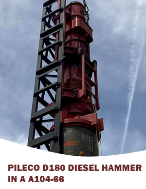 Diesel Hammers, Pileco Inc.